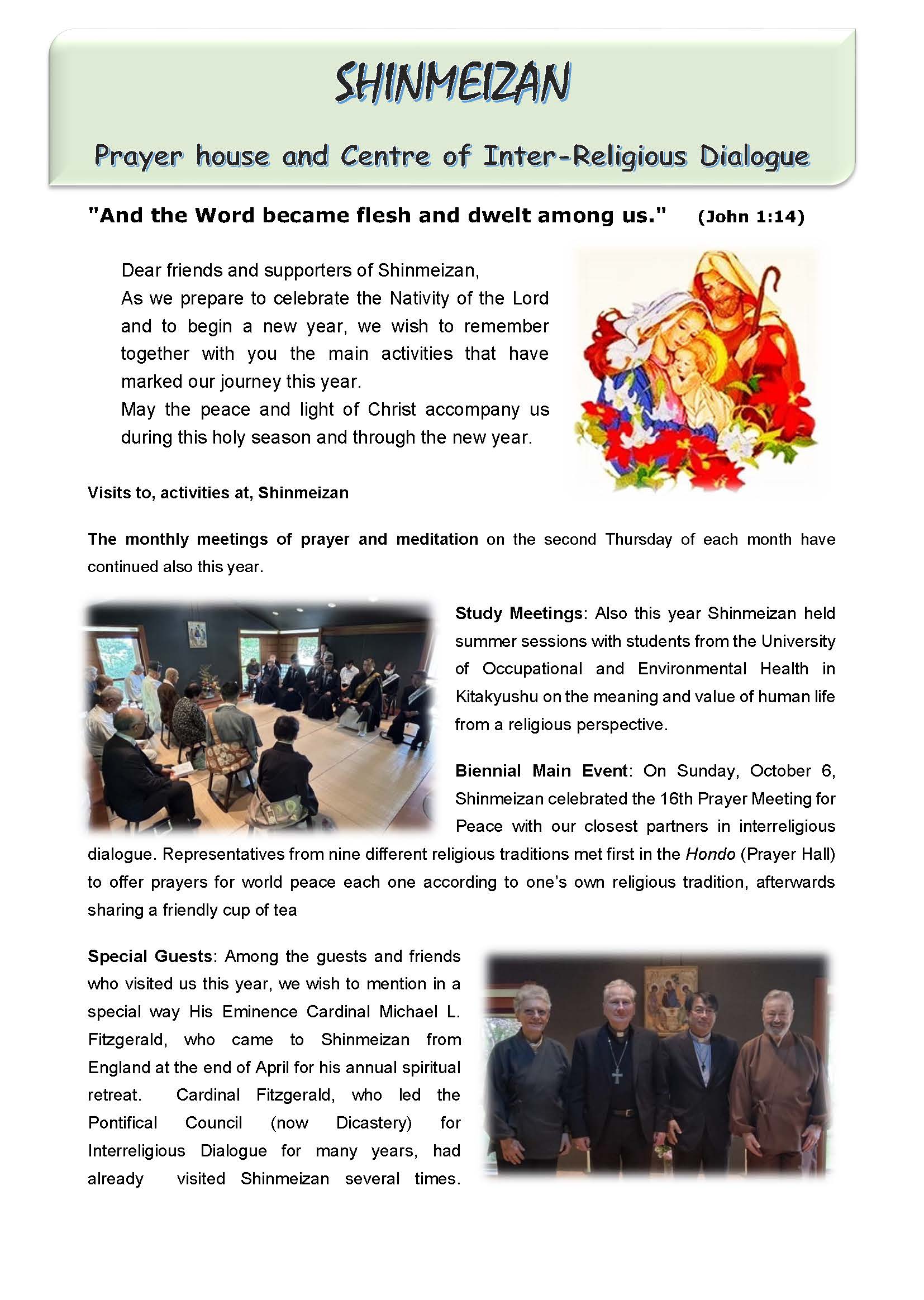 December 2024 (Christmas letter)